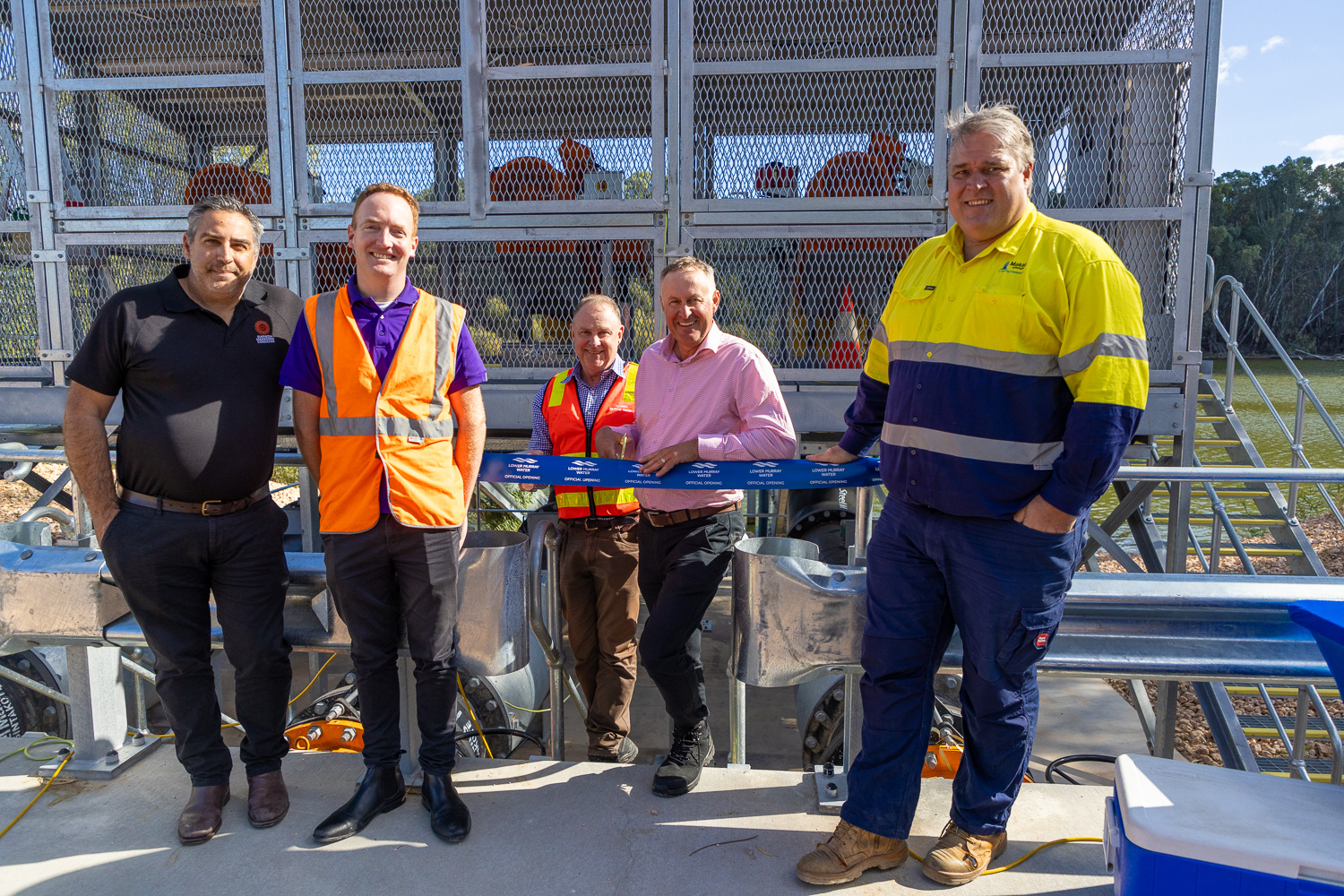 Millewa Pump Station - Lower Murray Water