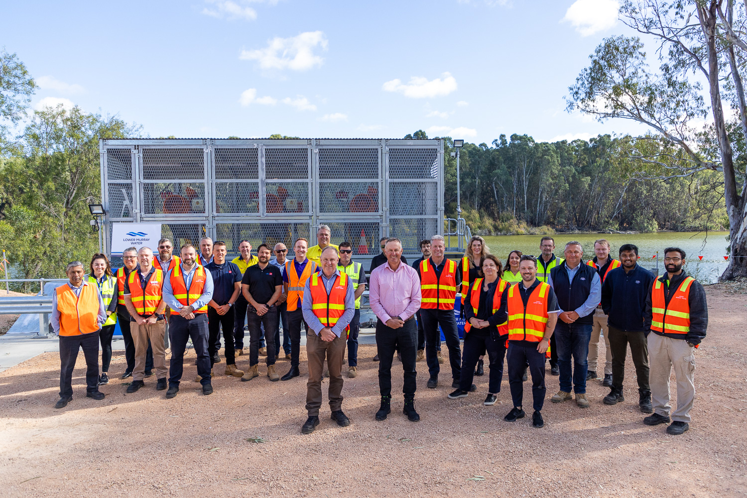 Millewa Pump Station - Lower Murray Water